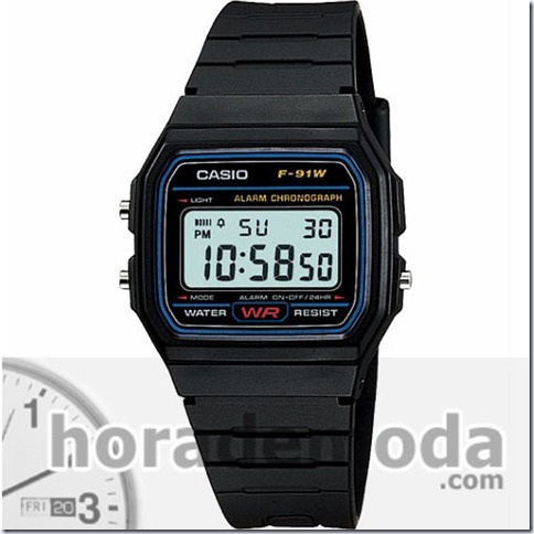 horademoda: Nuevos CASIO F91 y F108